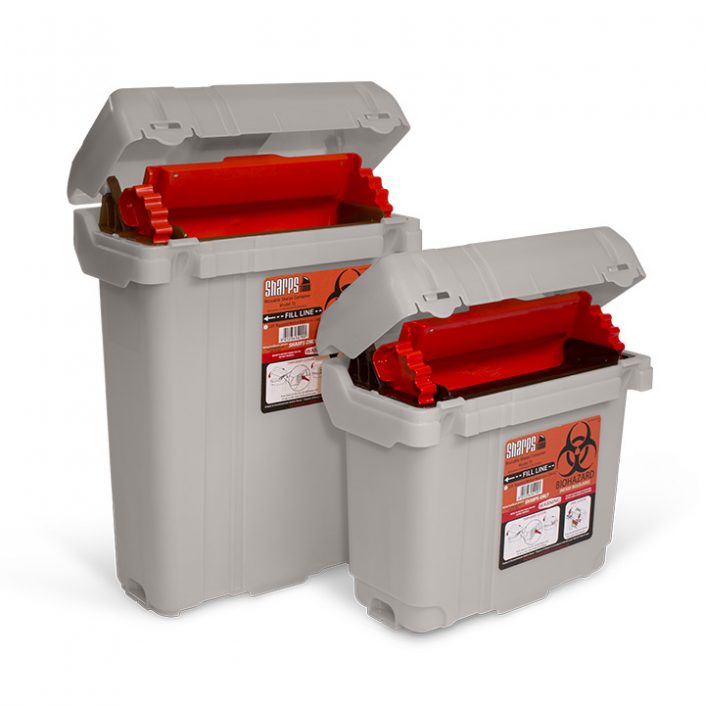 RMW Containers and Bags for Purchase Regulated Medical Waste Sharps