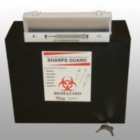 Lockable Sharps Guard Storage Box - MERI, Inc